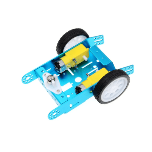 Blue 2WD Aluminum Smart Robot Car Chassis Kit – Learn STEM Africa's ...